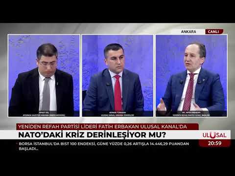 Dr. Fatih Erbakan: “NATO, İsrail’in peşine takılan ABD’nin emellerine göre hareket ediyor.