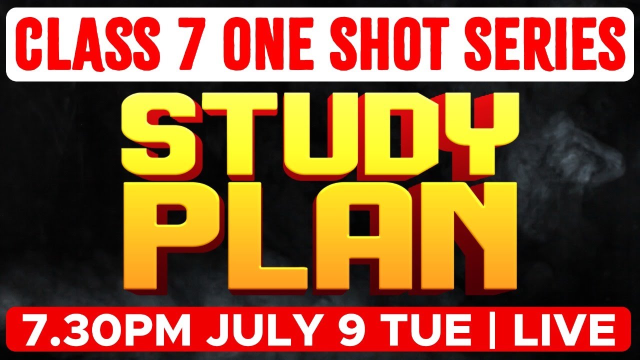 Class 7 Study Plan | One Shot Series +Menti War- Social Science Chapter ...