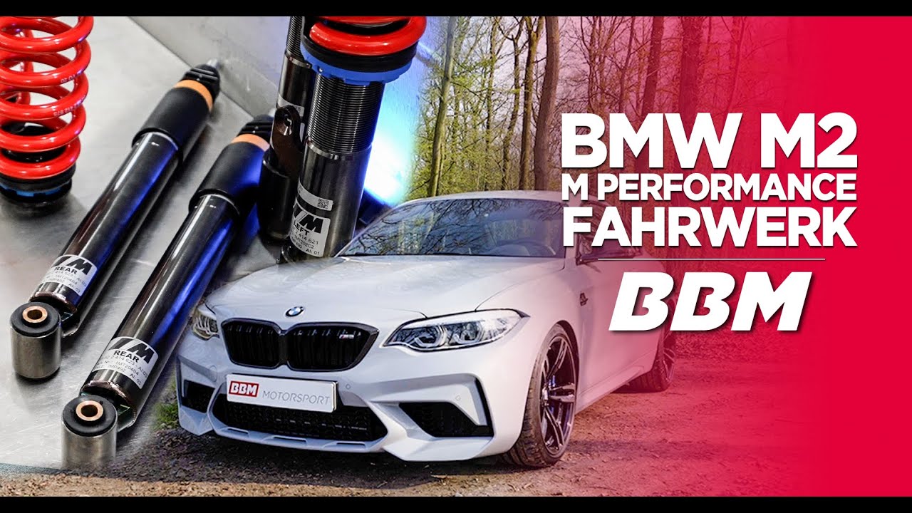 BMW M2 Competition M Performance Fahrwerk! | by BBM Motorsport - YouTube
