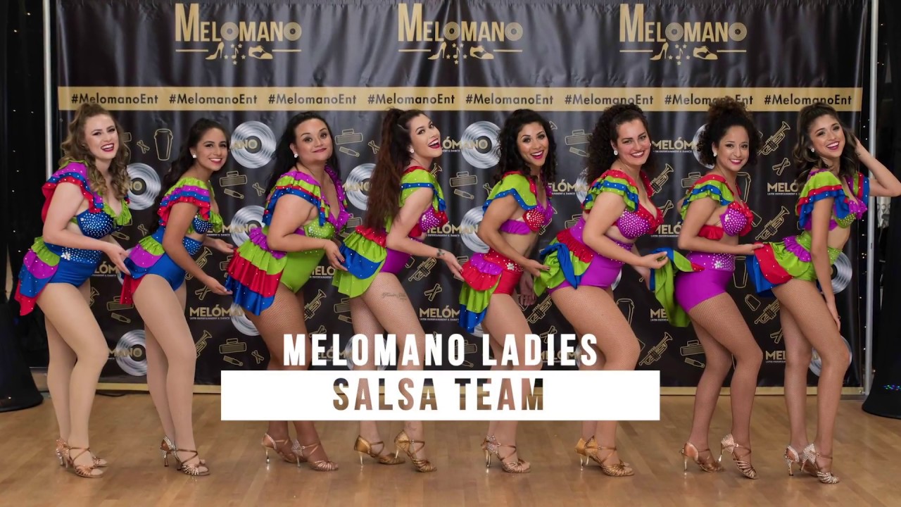 Melomano Ladies Salsa Team - YouTube