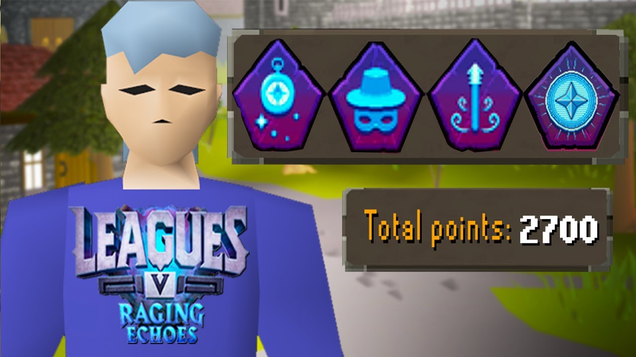 RANK 1 ON THE OSRS LEAGUES 5 RAGING ECHOES (4 RELICS UNLOCKED!) - YouTube