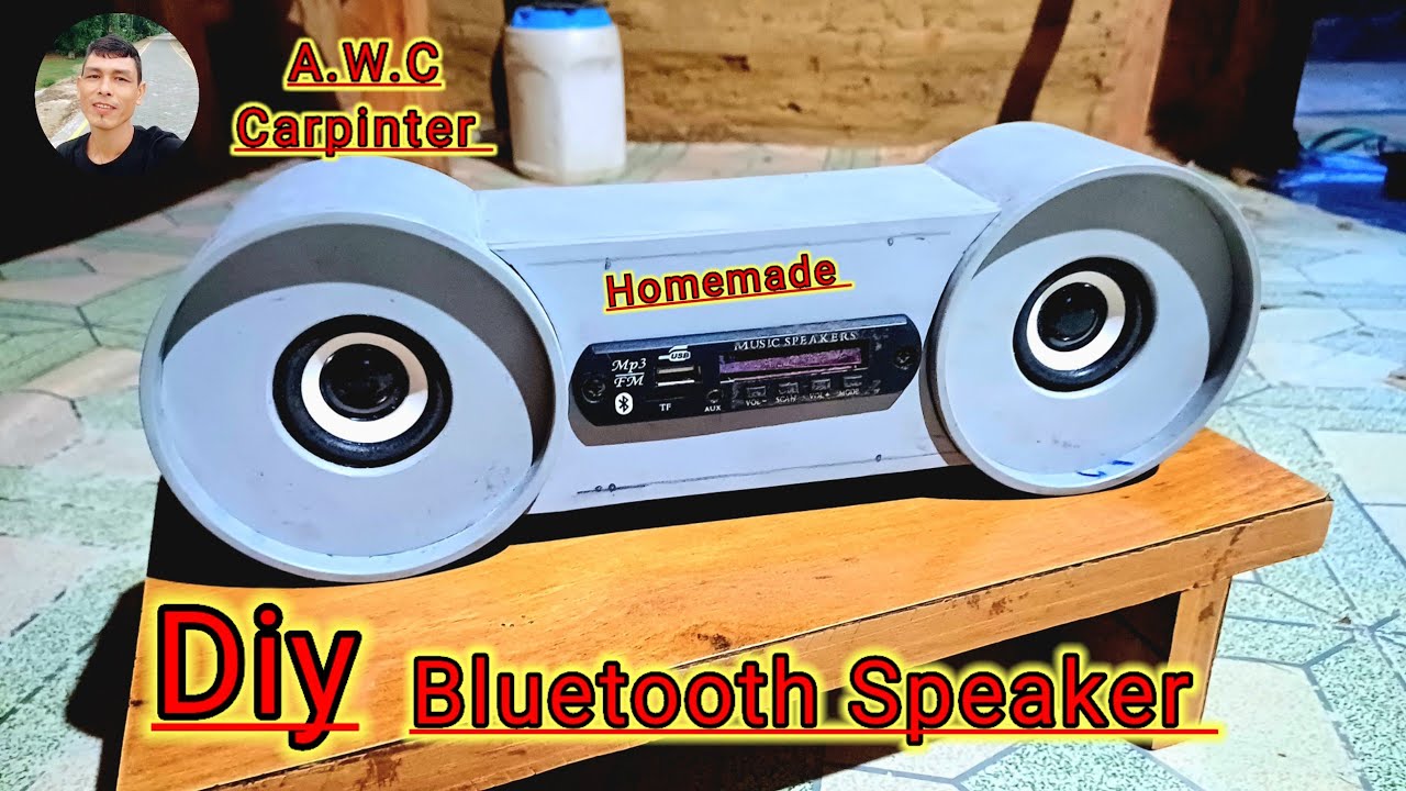 How To Make Bluetooth Speaker At Home Using Pvc Pipe //Diy Mini ...
