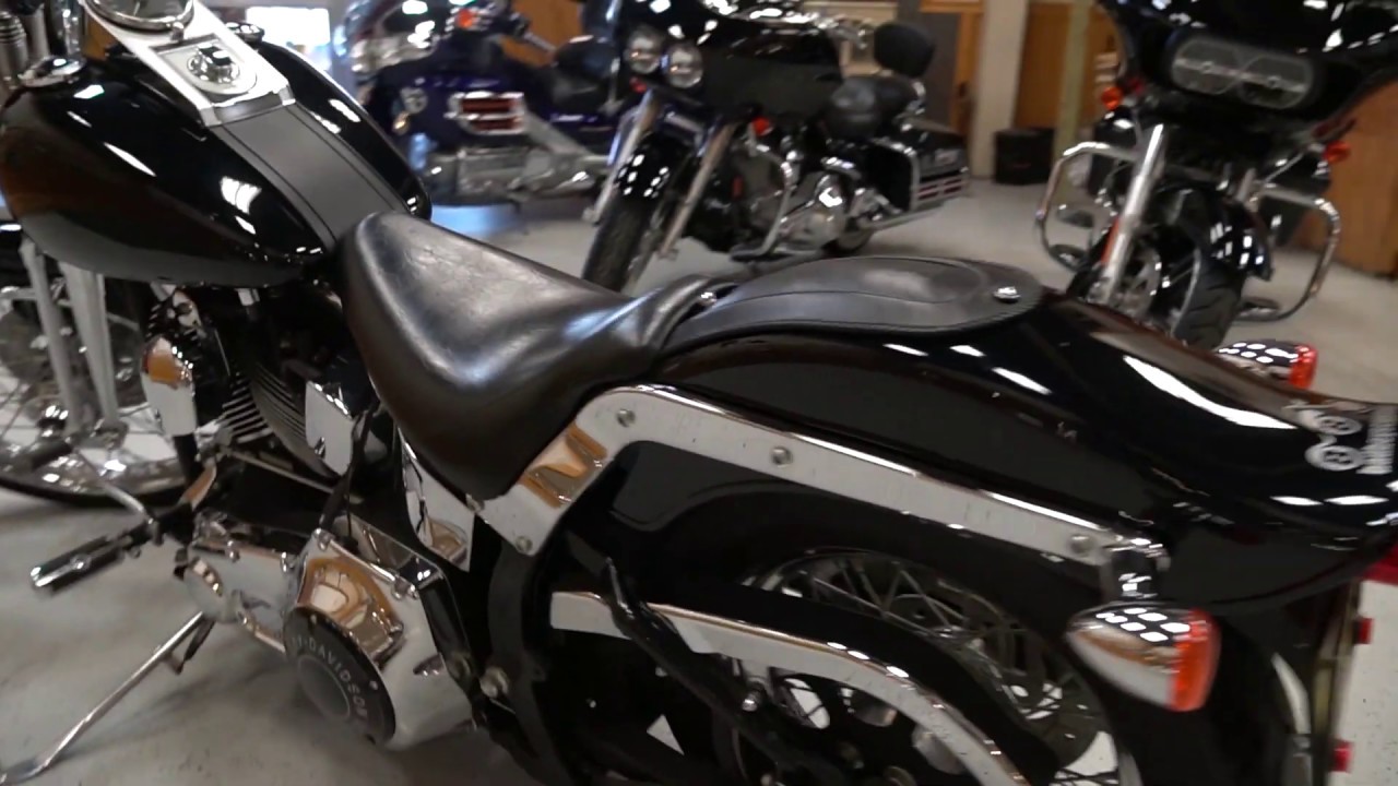 2003 Harley Davidson FXSTSI Springer Softail For Sale - YouTube