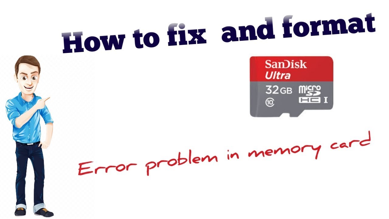 How To Fix Error Memory Card Fix The Problem And Format Memory Card In Mobile Youtube