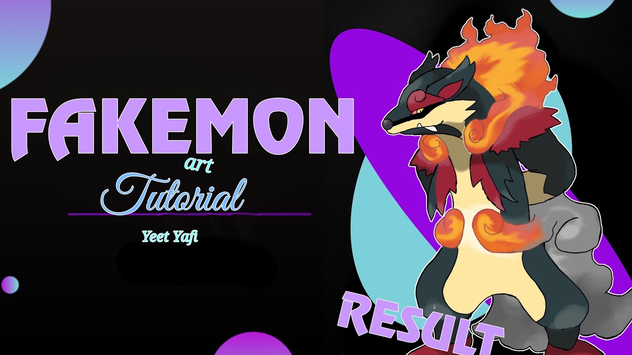 Pokemon art Tutorial - YouTube