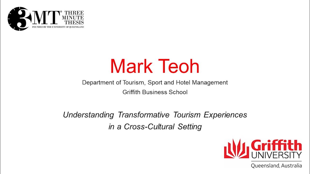 Mark Teoh - finalist, Griffith Three Minute Thesis competition - YouTube