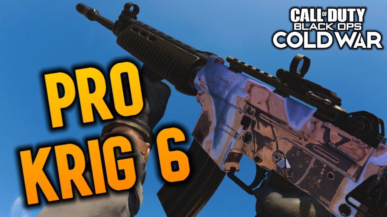 Best "KRIG 6" Class For League Play! (Black Ops Cold War) - YouTube