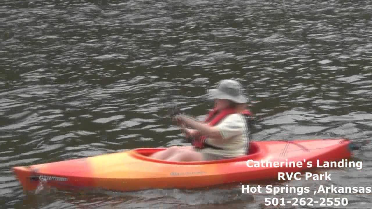 Camping Arkansas Catherine's Landing RV Park Hot Springs - YouTube