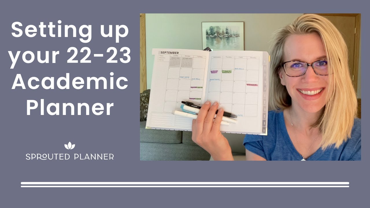 How to setup your 2022-23 Academic Planner - YouTube