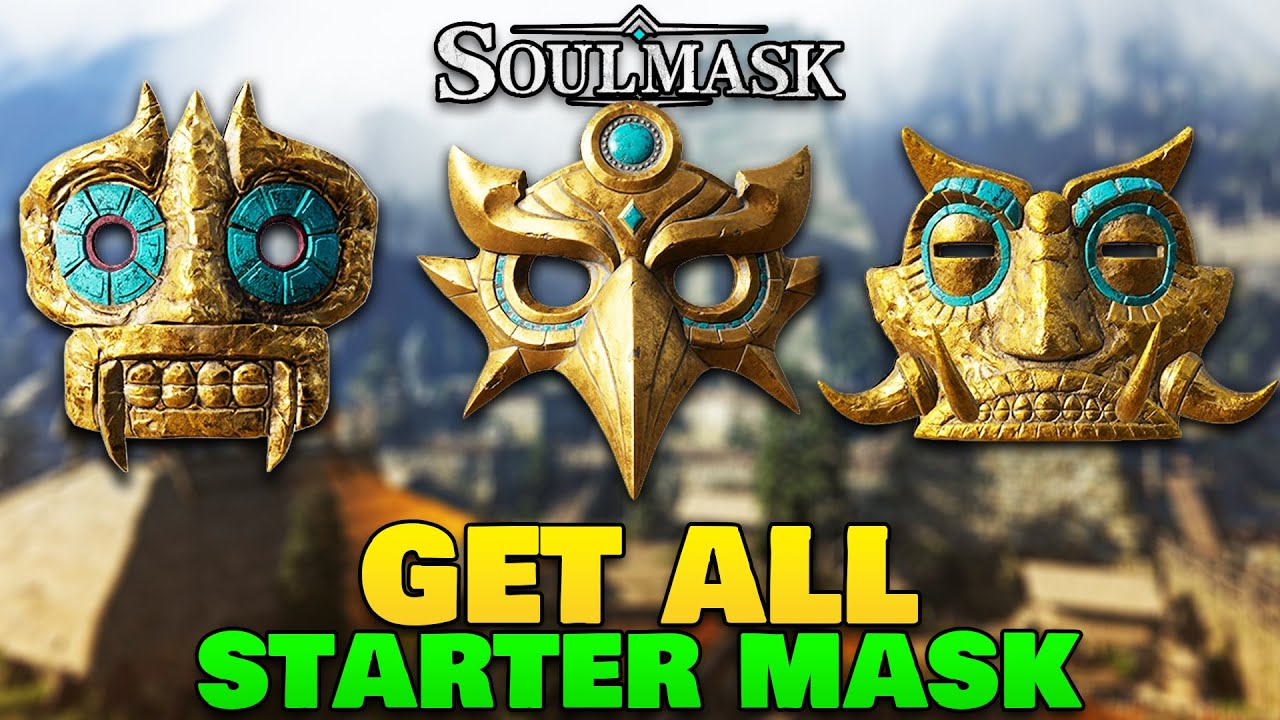 How To Get ALL STARTER Masks In Soulmask - YouTube