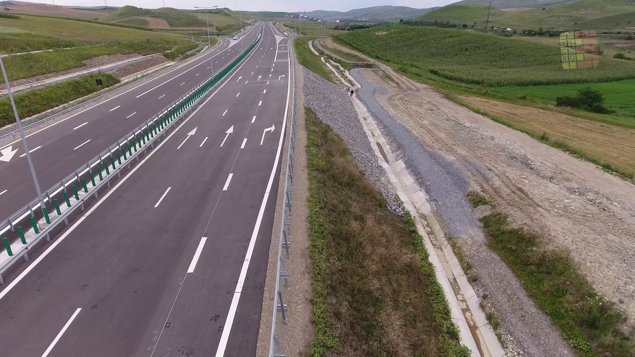 Autostrada A10 Sebeș-Turda, Lot3, km57+500, Stabilizare taluz - 7 iulie ...