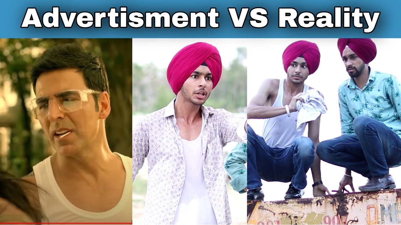 Ads VS Real Life 2023 - Beingsardar - YouTube