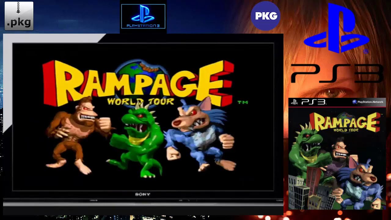 Rampage World Tour - PKG - PlayStation 3 - YouTube