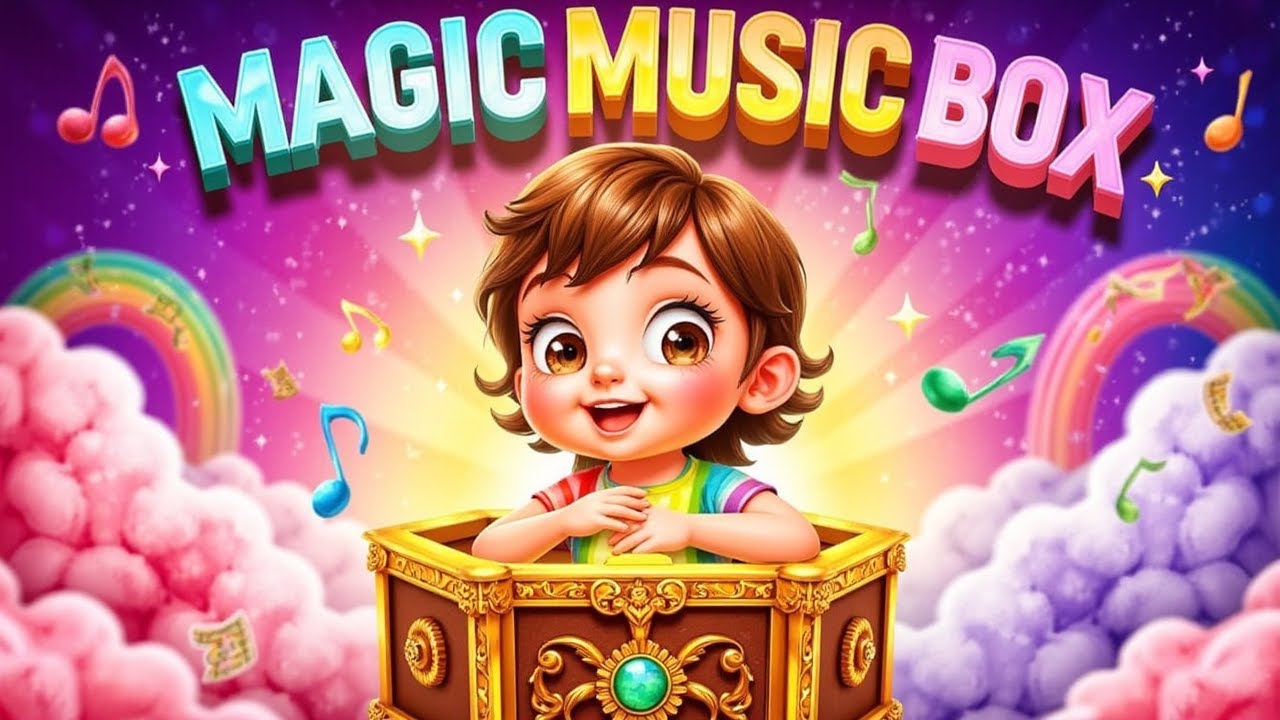 🎵 Magic Music Box Song | Fun Kids Cartoon | Sing-Along Nursery Rhyme ...
