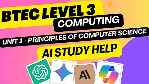 BTEC Level 3 Computing - Unit 1 - Principles of Computer Science - YouTube