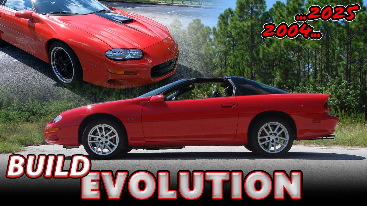 Build Progression of the CAMARO SS since 2004 - YouTube