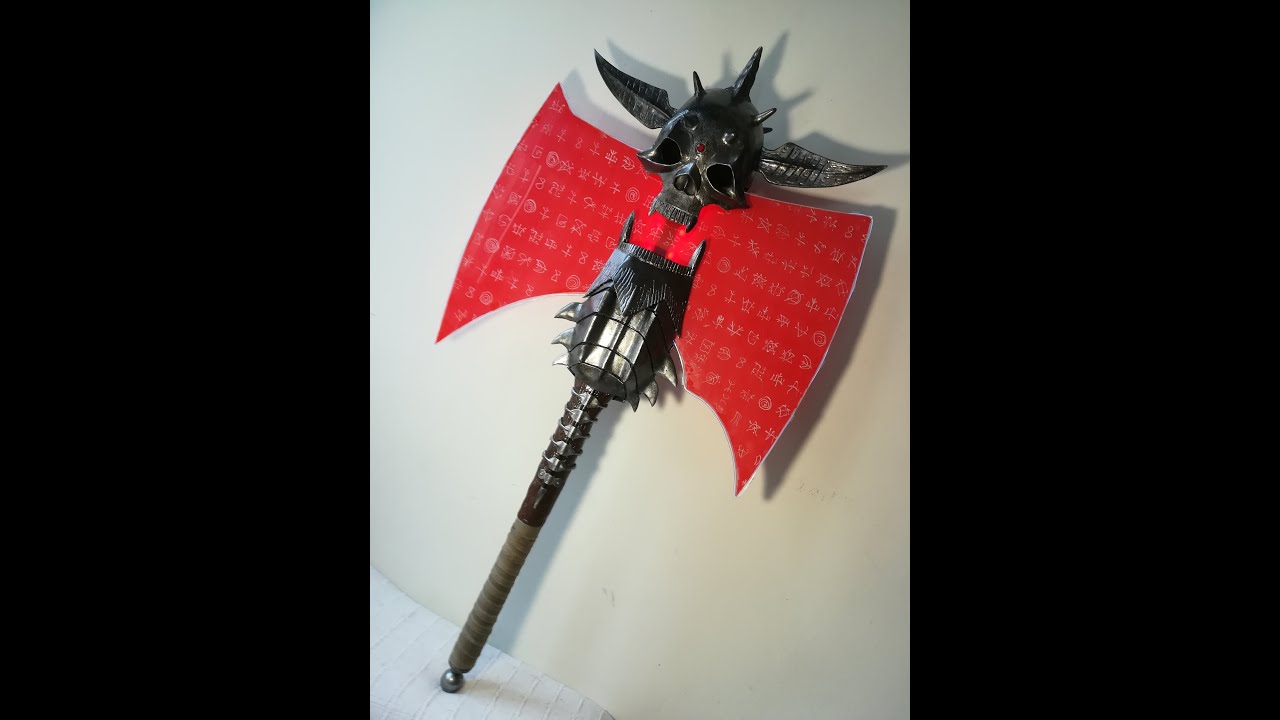 DOOM ETERNAL - MARAUDER´S AXE PROP - YouTube