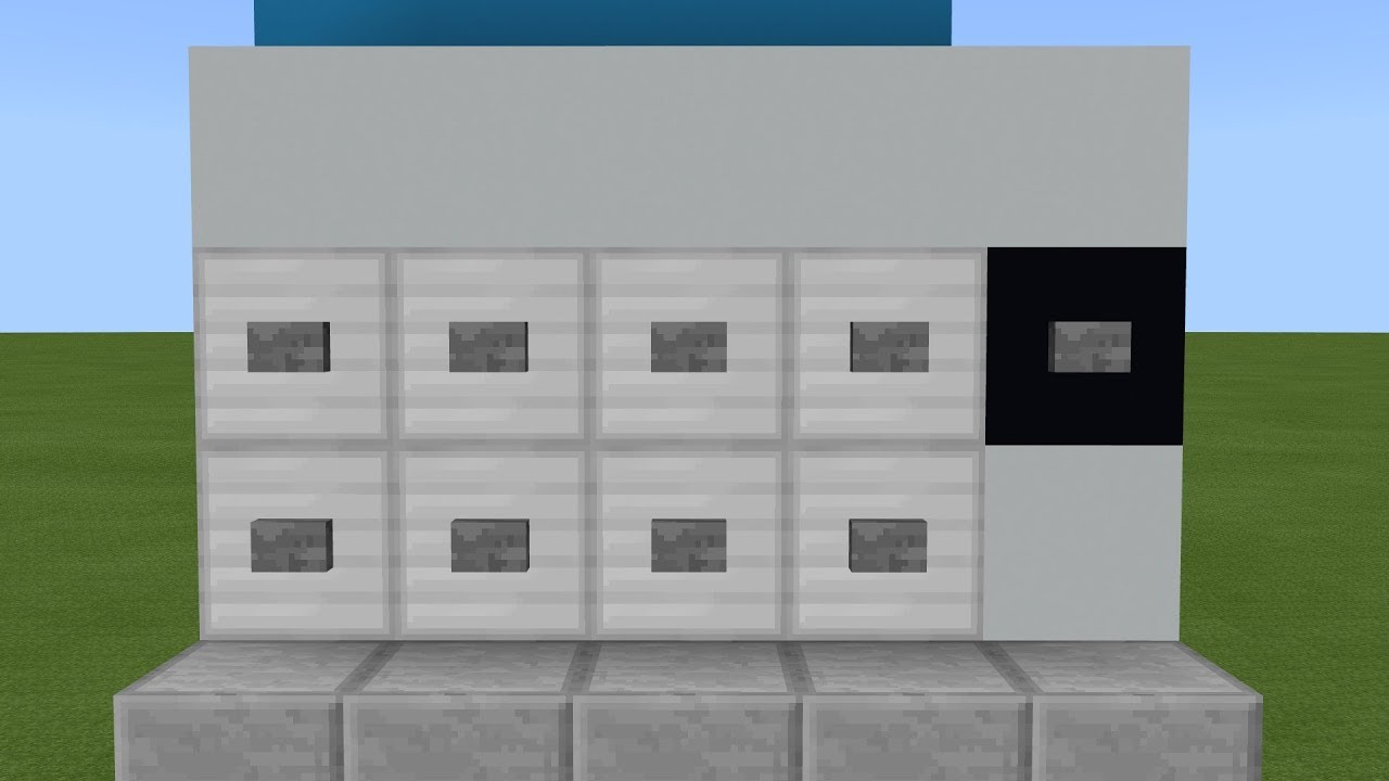 Minecraft PE SMALLEST Button Combination Lock (PE/Xbox/Windows10/Switch) - YouTube