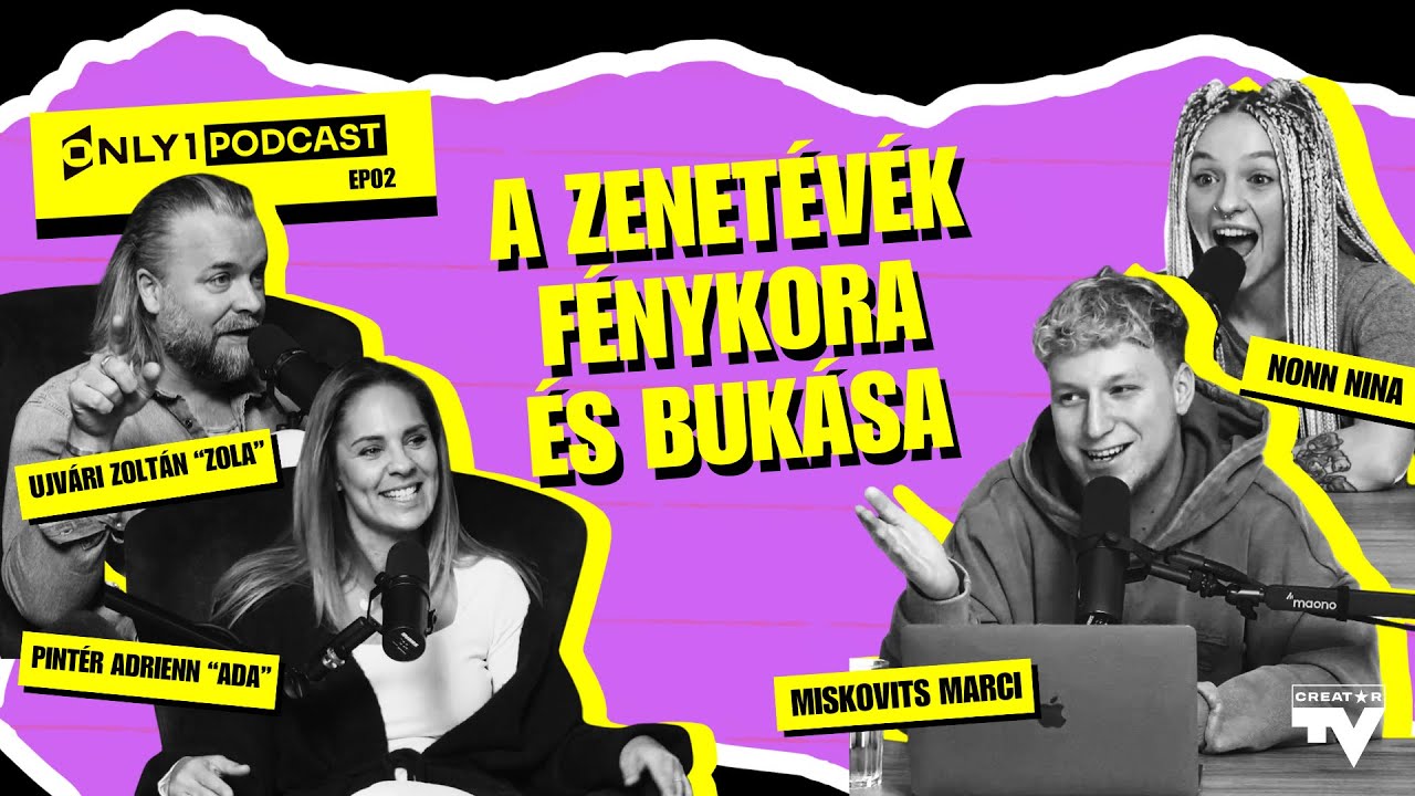 ONLY1 PODCAST - ADA ÉS ZOLA | A ZENETÉVÉK FÉNYKORA ÉS BUKÁSA (2. rész ...