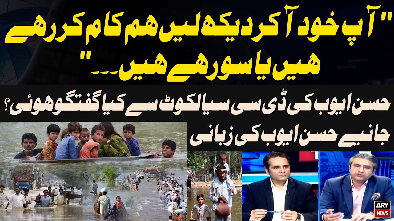 "Hum Kaam Karahay Hen Ya Nahi...", Hassan Ayub told inside story ...