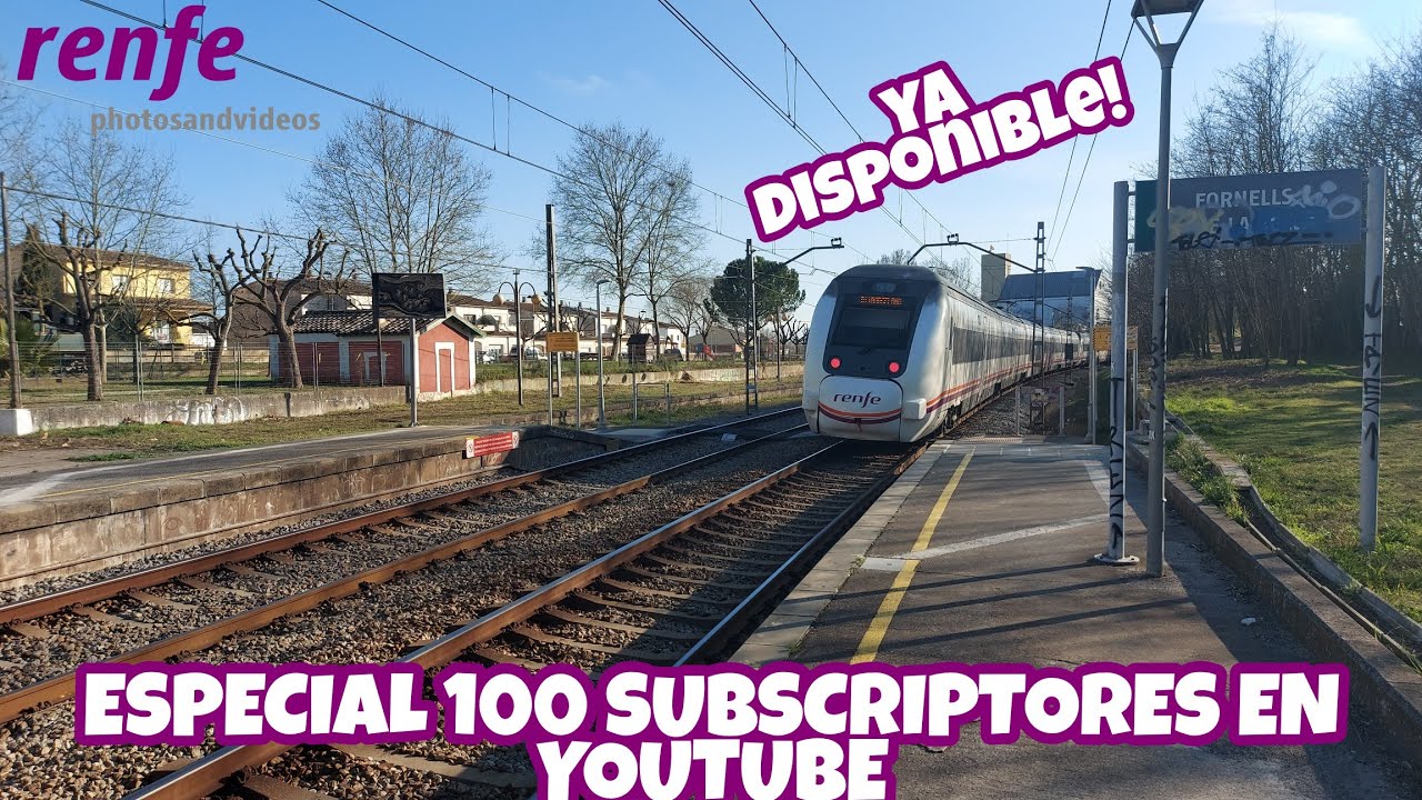 Especial 100 subscriptores| Renfe Serie 449 recopilación - YouTube