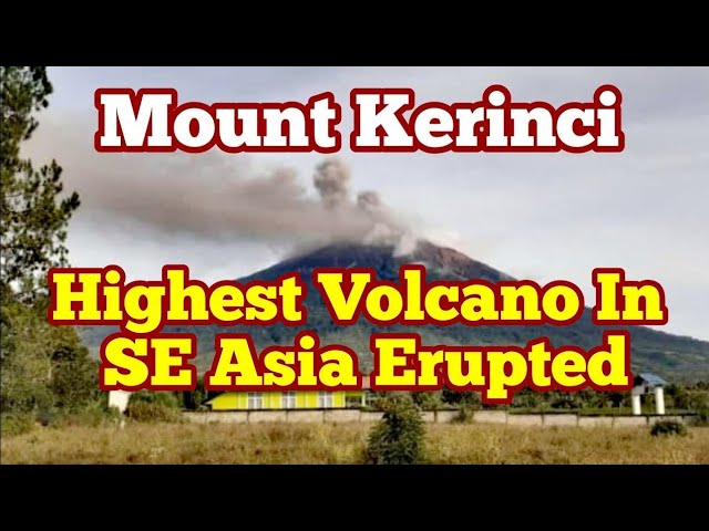 Kerinci Volcano