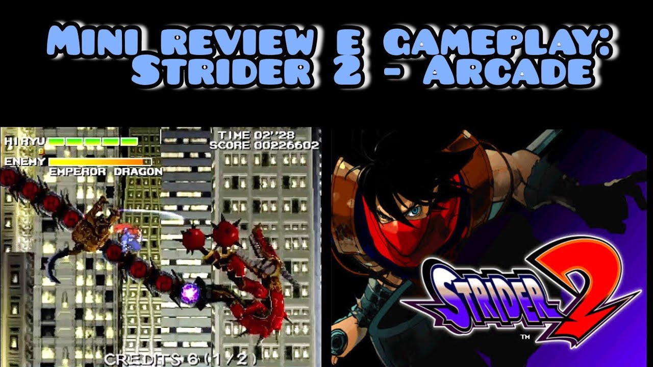 Mini review e gameplay: Strider 2 - Arcade - YouTube