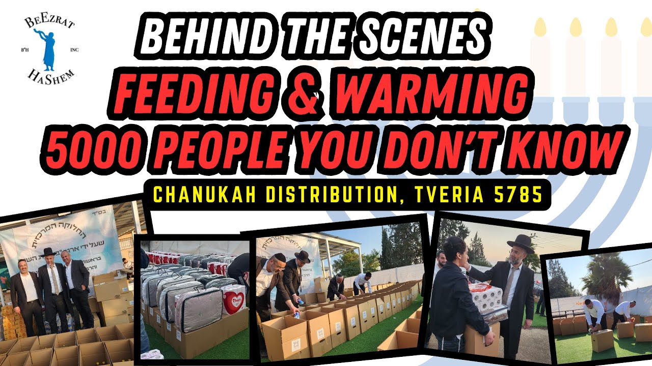 Behind The Scenes Feeding & Warming 5000 People You Don't Know - YouTube
