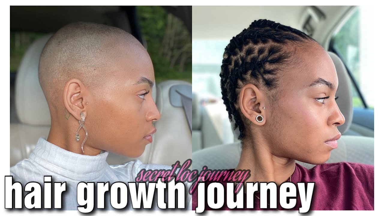 ONE YEAR OF (slow) HAIR GROWTH | pictures included - YouTube