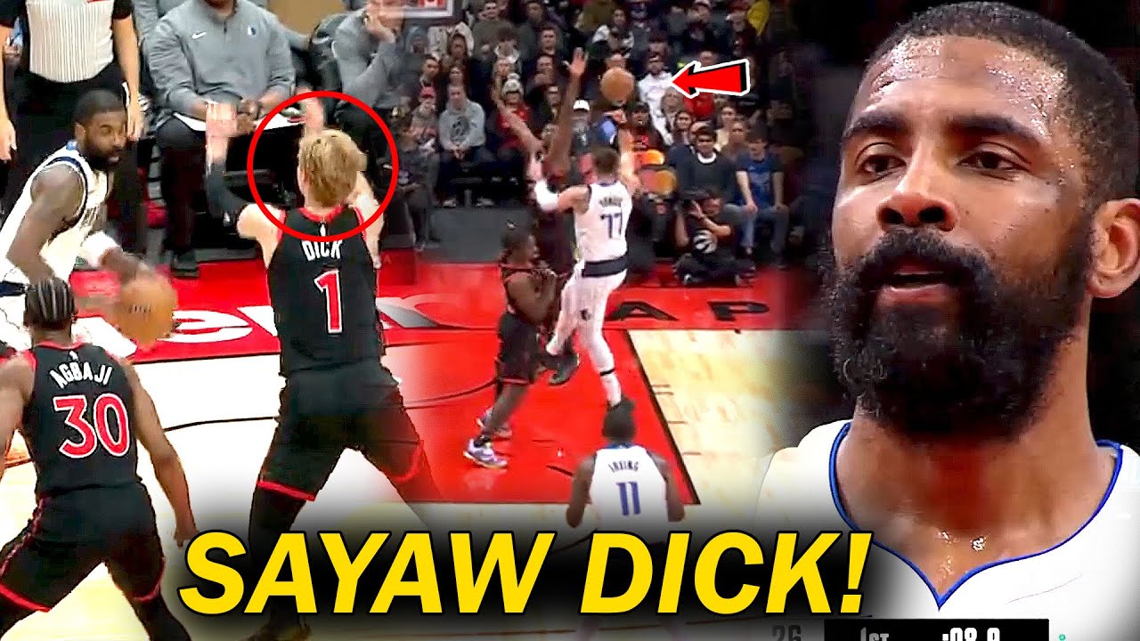 Kyrie Irving pinasayaw si Dick, dinaig ni luka sa mga pasa si Magic hype si Uncle Drew! - YouTube