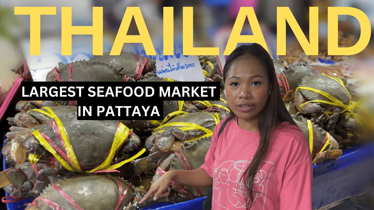 The LARGEST SEAFOOD Market in Pattaya Thailand | Naklua Fish Market ...