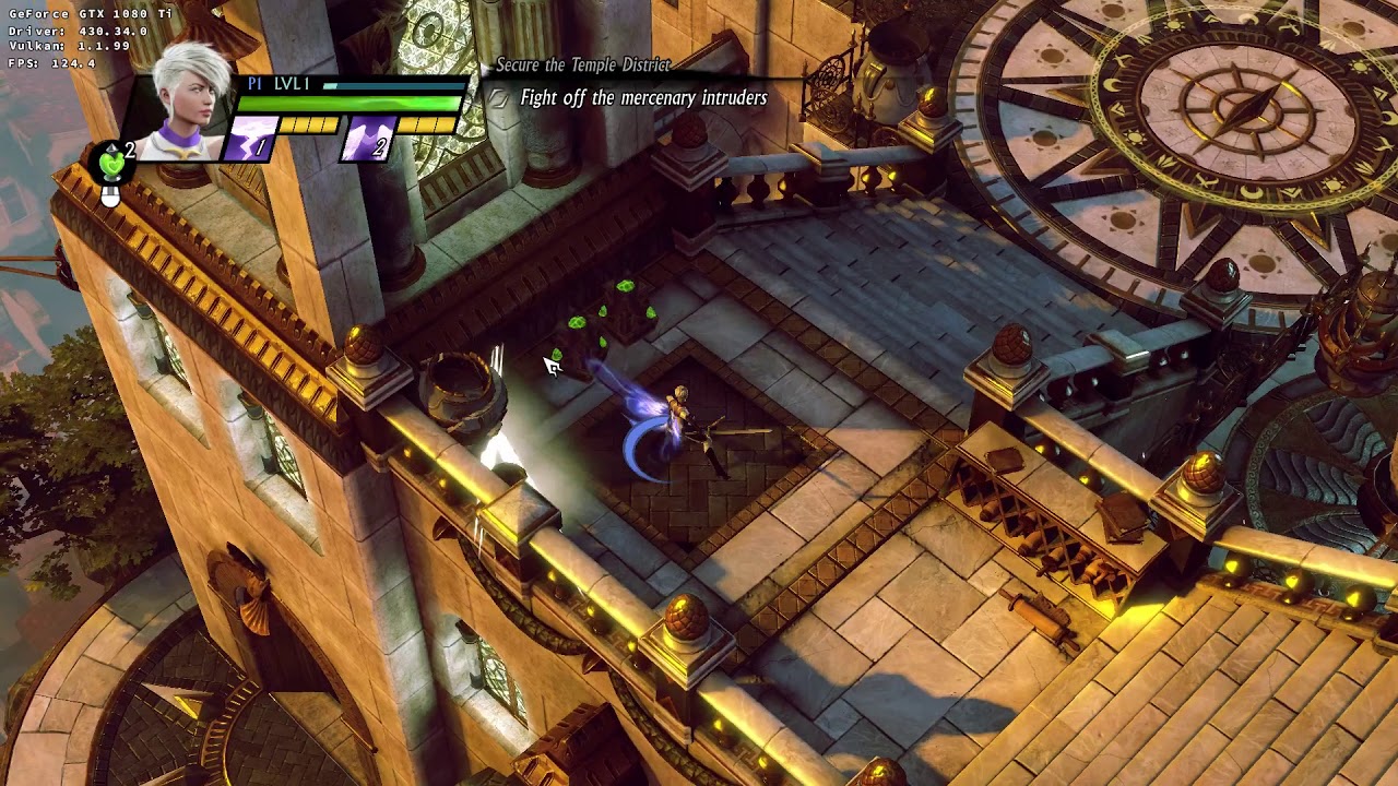 Sacred Gold 3 DXVK Arch Linux High Settings - YouTube