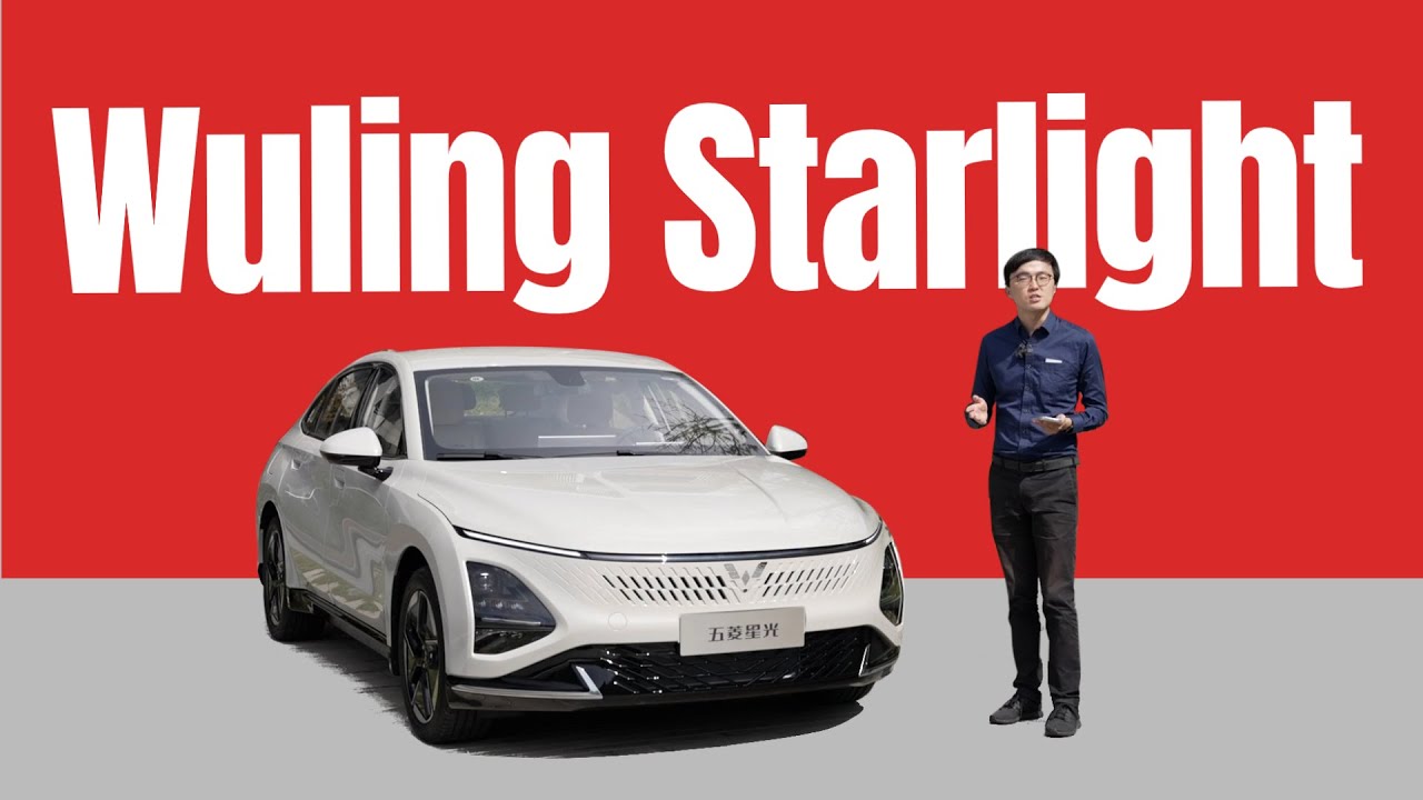 60MPG Hybrid Family Sedan for $13k - Wuling Starlight Static Review ...