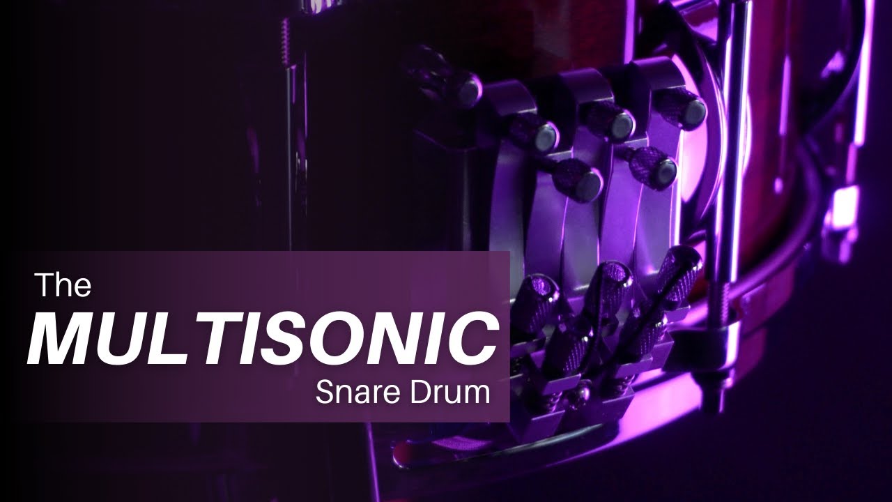 Multisonic Snare Drum Overview - YouTube
