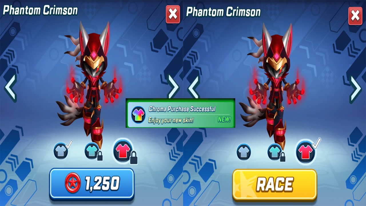 Sonic Forces - Phantom Crimson New Skin Unlocked Chroma Update ...