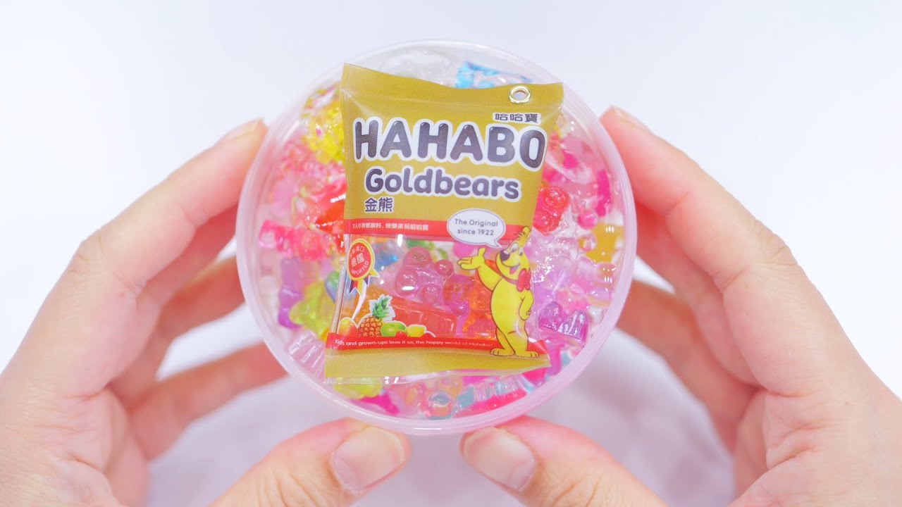 【ASMR】ハリボーグミスライム HARIBO Gummy Slime【音フェチ】 - YouTube