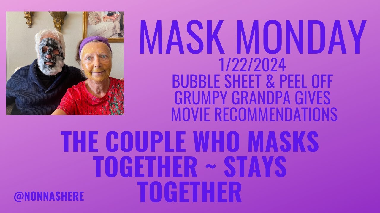 Mask Monday 1/22/2024/ Charcoal Bubble Mask & Vitamin E Peel Off Mask ...