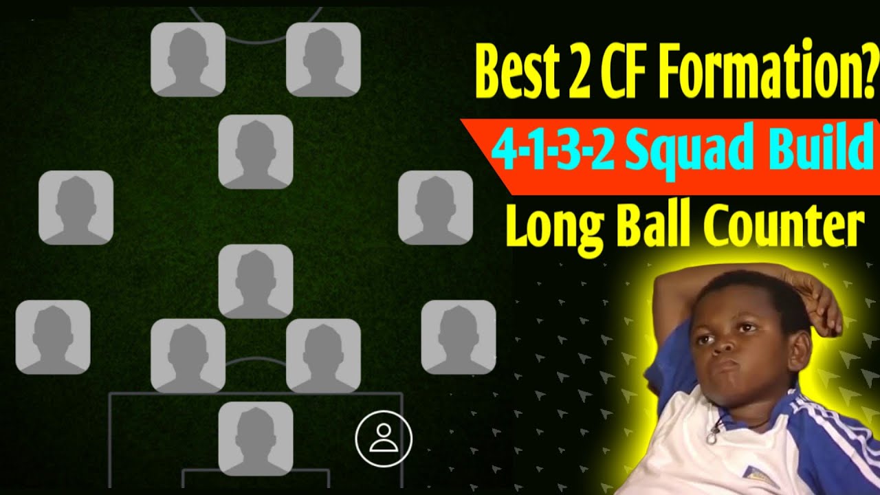 4-1-3-2 Squad Build 😲Best 2 CF Formation? eFootball 2024 Mobile - YouTube