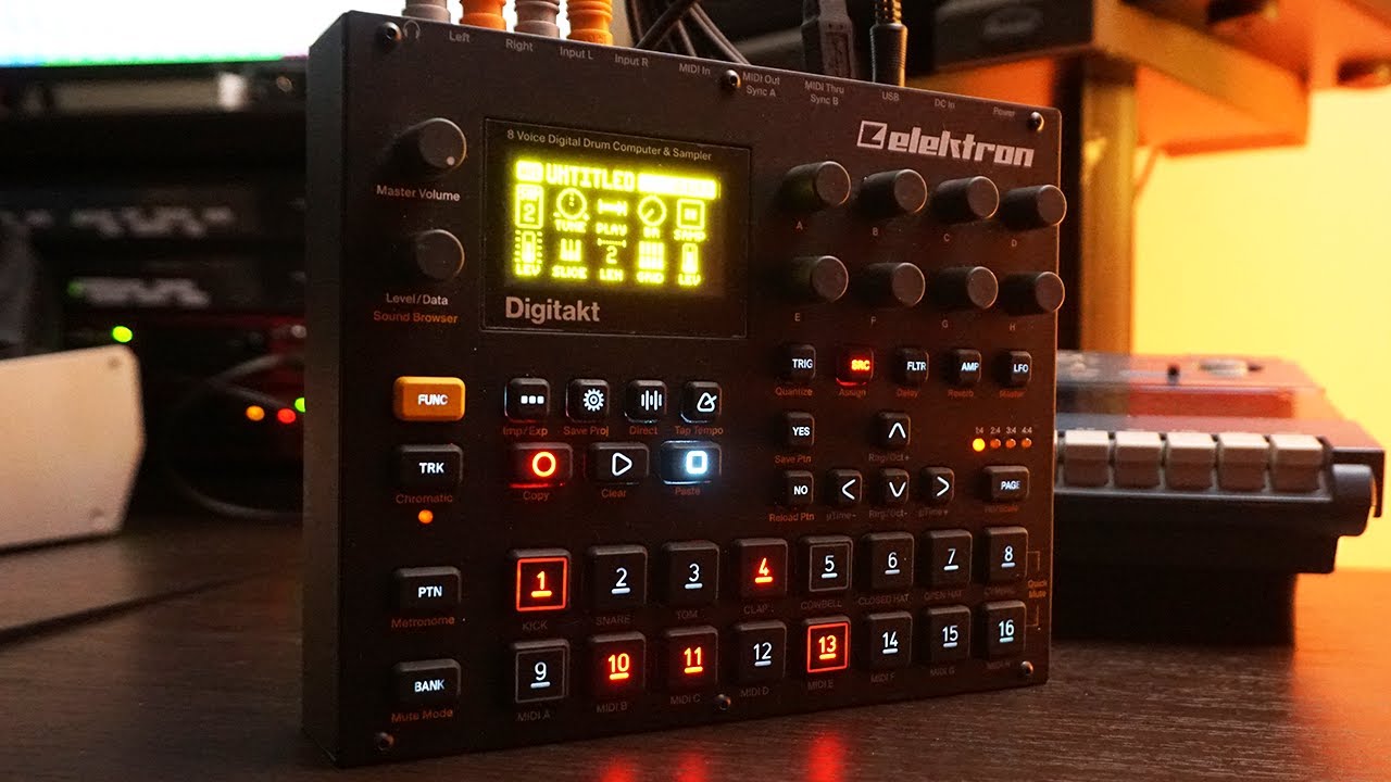 Why The New Digitakt Slice Machine Is The Best - YouTube