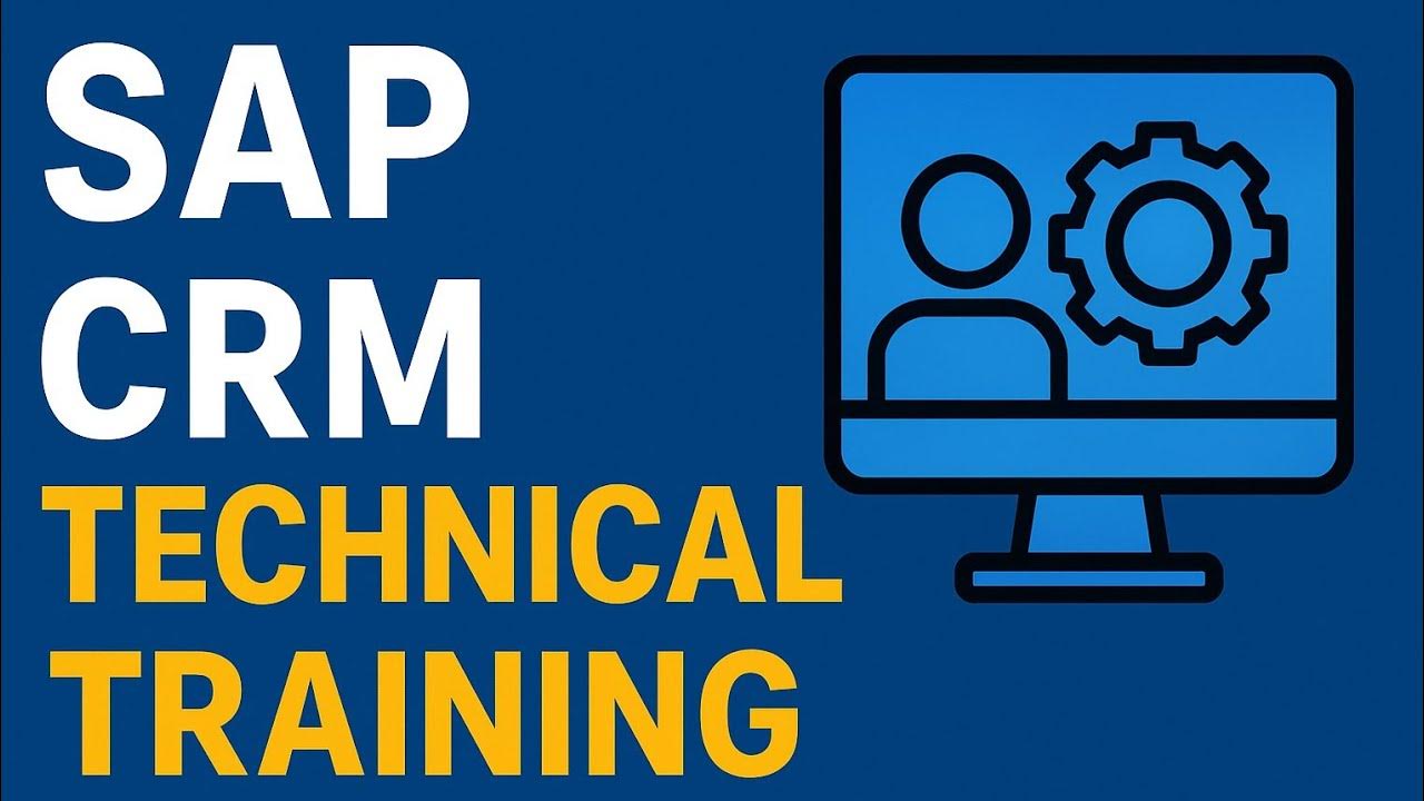 SAP CRM Technical Training - YouTube