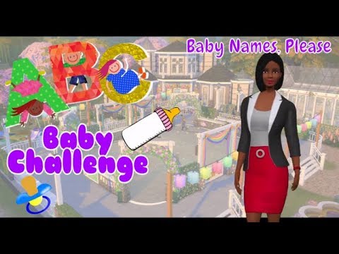 Sims 4: ABC Baby Challenge: I need names - YouTube