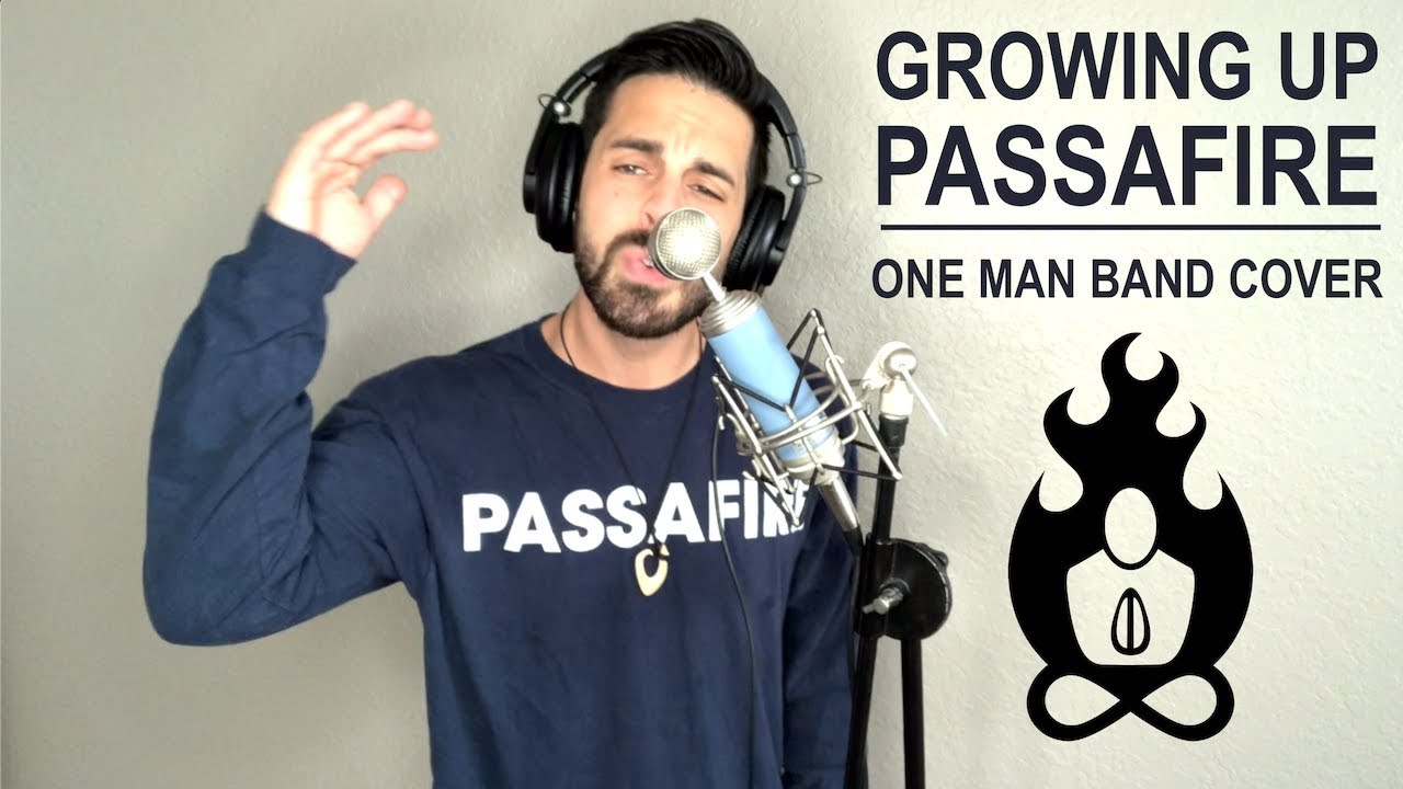 Growing Up by Passafire (one man band cover) - YouTube
