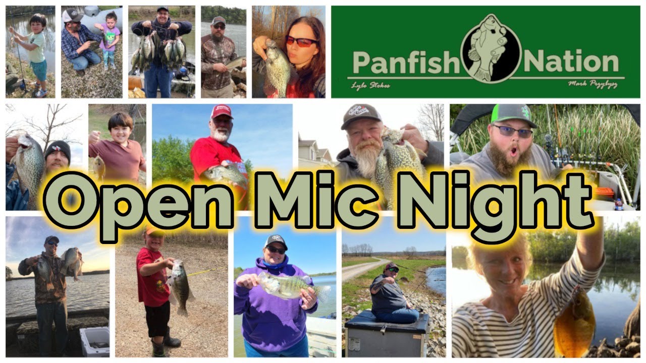 Panfish Nation 25 Open Mic Night - YouTube