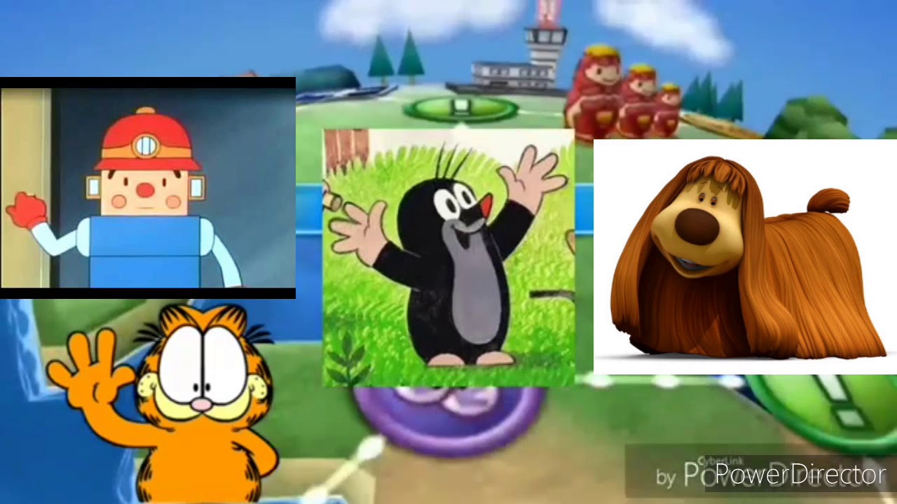 Augie Doggie and Top Cat Begins Wii Party U - Globe Trot Version 2 ...