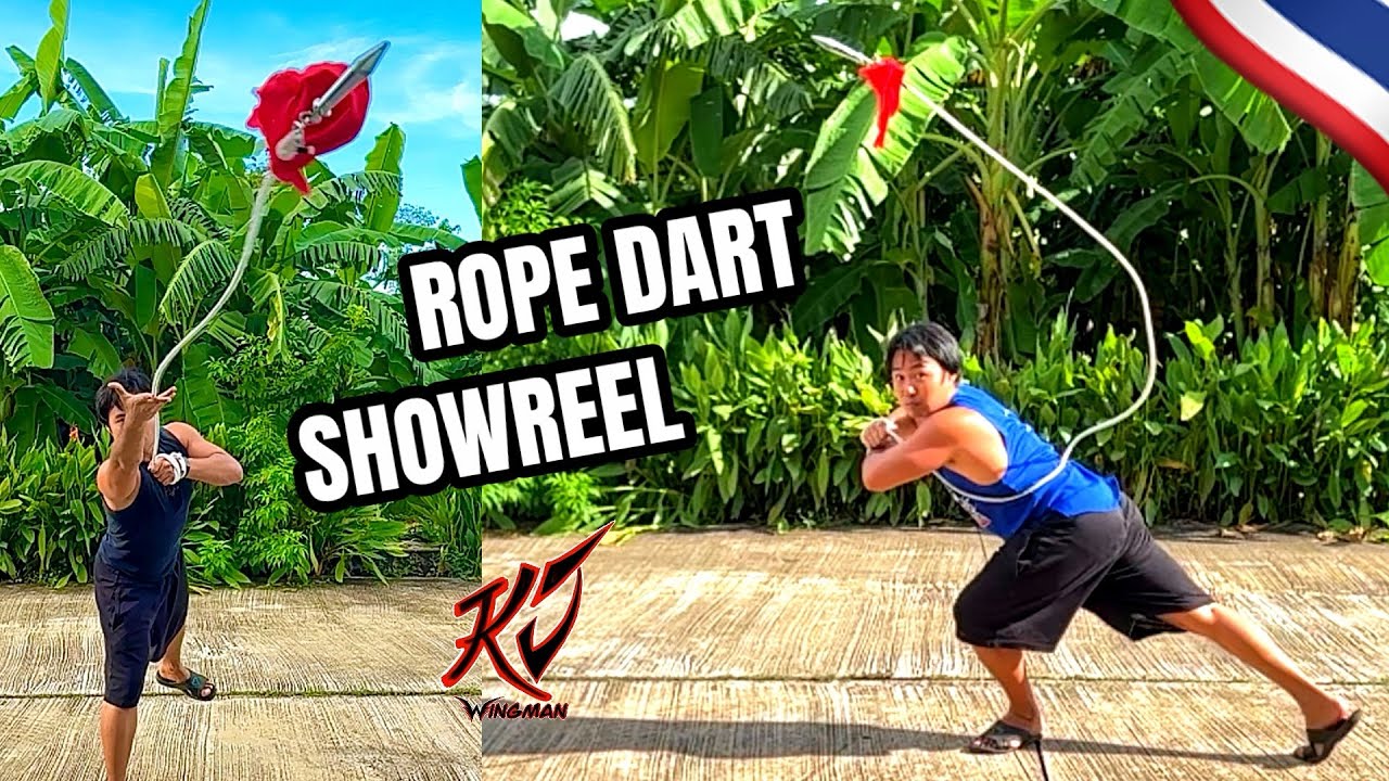 Rope dart combo showreel #kjwingman - YouTube