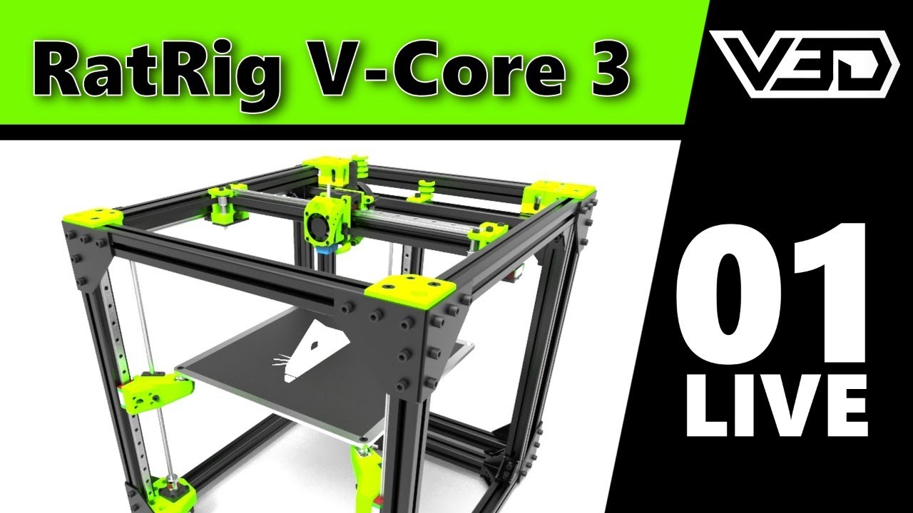 Building a Rat Rig V-Core 3 Part 1 - Unboxing and Getting Started - YouTube