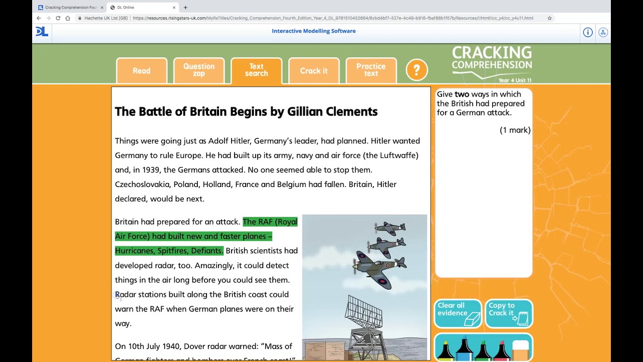 Cracking Comprehension Fourth Edition Walkthrough - YouTube
