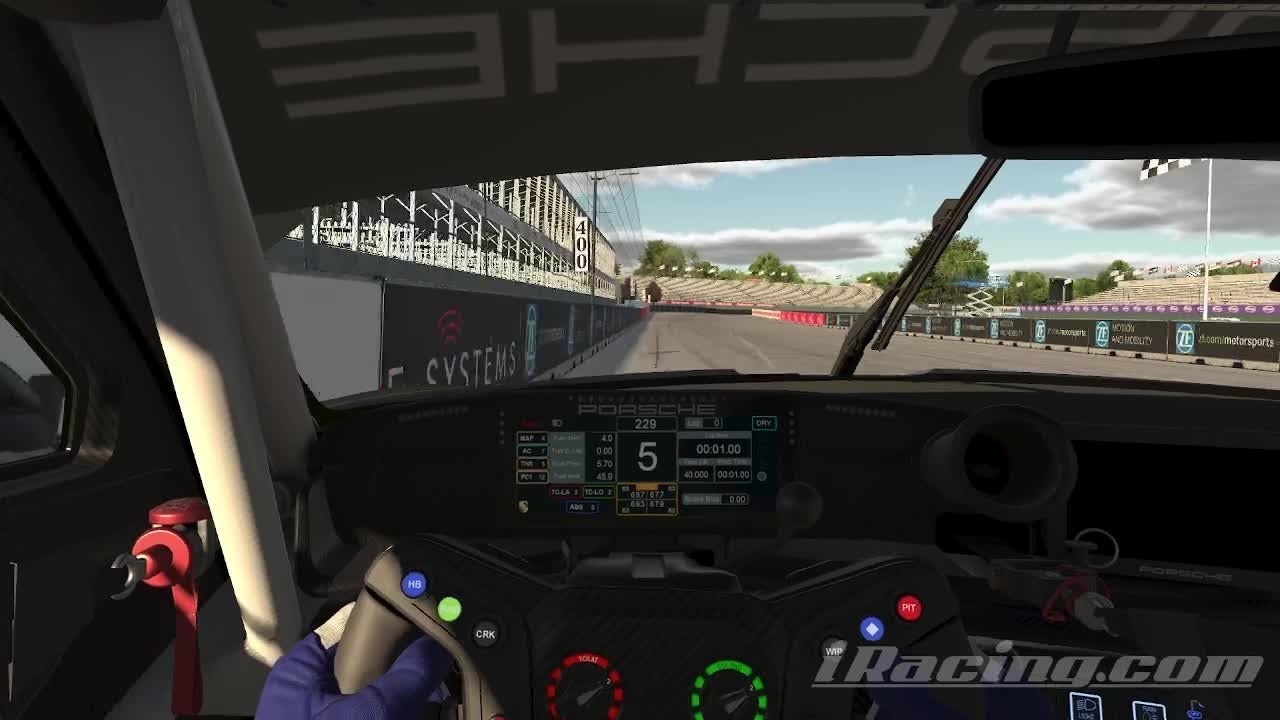 Track Guide: iRacing Detroit Grand Prix at Belle Isle Porsche 911 GT3 R ...
