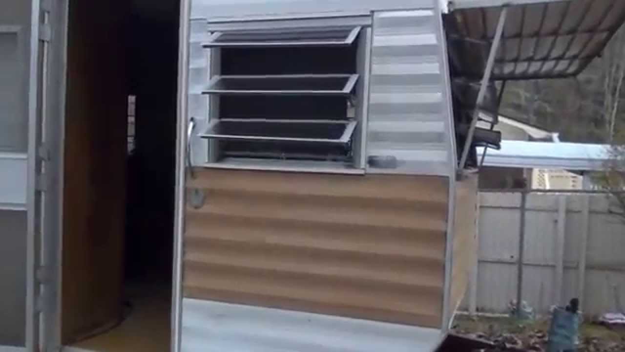 1971 Frolic Camper - The restoration begins - YouTube