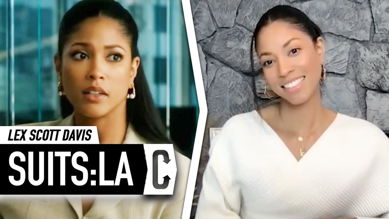 Lex Scott Davis Talks Suits: LA, Legal Lingo & Her Favorite Scene - YouTube